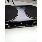 Farberware 1800W Double Burner Electric Cooktop, Small Countertop Stove ...