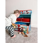 Spidey and Friends Design & Store 6 Bin Toy Storage Organizer by Delta ...