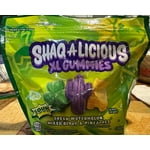 Shaq Shaq-A-Licious XL Gummies Sour Fruit Chewy Candy Assorted Flavors ...