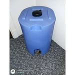 WaterPrepared 55-Gal Stackable Utility Water Tank: Durable Plastic ...