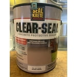 Gloss Clear, Seal-Krete Clear-Seal Concrete Protective Sealer, Low VOC ...
