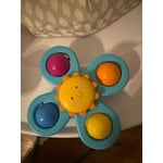 Spark Create Imagine Baby Fidget Spinner with Rattles, Suction Cup, 4.5 ...