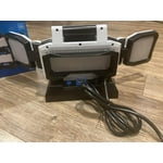 HART 10,000 Lumens Portable LED Work Light, Adjustable, Foldable, Black ...