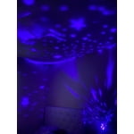 Brightside Cosmo LED Projector, Multicolor Rotating Lights, USB/Battery ...