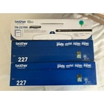 Brother Genuine Printer Toner Set TN227 4 Pack (TN227BK, TN227C, TN227M ...