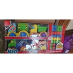 Kid Connection Light & Sound Block Vehicles Playset, 30 Pieces ...