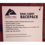 Ozark Trail Asheville Dual-Carry Backpack, Black, Everyday, Polyester ...