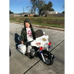 Kid Motorz Police Patrol Bike, 12-Volt Powered Motorcycle Ride-On Toy ...