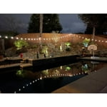 Sunforce 15 LED Solar String Lights, Weather Resistant, 33ft, for Patio ...