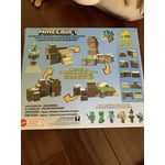 Minecraft Overworld Playset with 1 Action Figure & 10 Papercraft Blocks ...