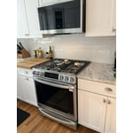 LG Kitchen Appliance LSGL6337F Slide-In Gas Range, Black Stainless ...