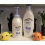 Baby Jergens Calming Head-to-Toe Foaming Wash, Tear-free Baby Shampoo ...
