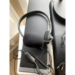 onn. 3.5 mm PC Stereo Headset with Built-in Microphone, Black - Walmart.com