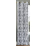 Sun Zero Eldon Trellis Print Blackout Grommet Curtain Panel, 40"X63 ...