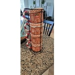 Holiday Time Gingerbread House Stackable Stoneware Mug with Metal Rack ...