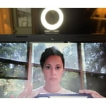 onn. Webcam with Ring Light w/3 LED Levels, Autofocus, Built-in ...