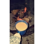 Coleman Enamel Mug, 12 oz, Blue Speckled Steel, Durable Camping Coffee ...