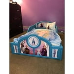 Disney Frozen II Plastic Sleep and Play Toddler Bed by Delta Children ...