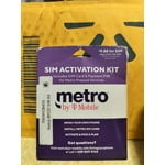 Metro by T-Mobile Bring Your Own Sim Device SIM Kit - Walmart.com