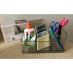 The Home Edit 4 Piece Office Desktop Edit, Clear Plastic Storage System ...