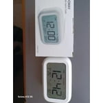 VOCOO Mini Digital Alarm Clock, 3.5'' LCD, Backlight, Indoor Temp ...