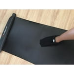 ProsourceFit Slide Board Mat 6-ft with Booties & Carrying Bag for ...