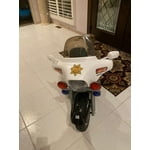 Kid Motorz Police Patrol Bike, 12-Volt Powered Motorcycle Ride-On Toy ...