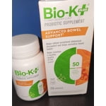 (3 pack) Bio-K+ Advanced Bowel Support Probiotic Capsules, Shelf Stable ...
