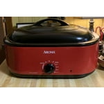 Aroma 18Qt. Electric Cooker Roaster Oven with High-Dome Lid, Black ...