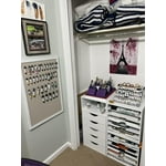 Simply Tidy's White Modular Mobile Chest- Rolling Cabinet with Drawers ...