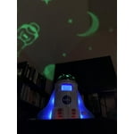 Sharp NASA Space Shuttle LCD Clock with Nightlight, 4 Color Options, 2 ...