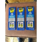 Raid Window Fly Trap, 8 Count, Discreet Indoor Fly and Insect Killer ...