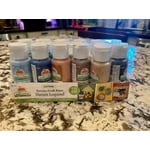 Apple Barrel Multi-Surface Acrylic Craft Paint Set Nature Satin Finish ...