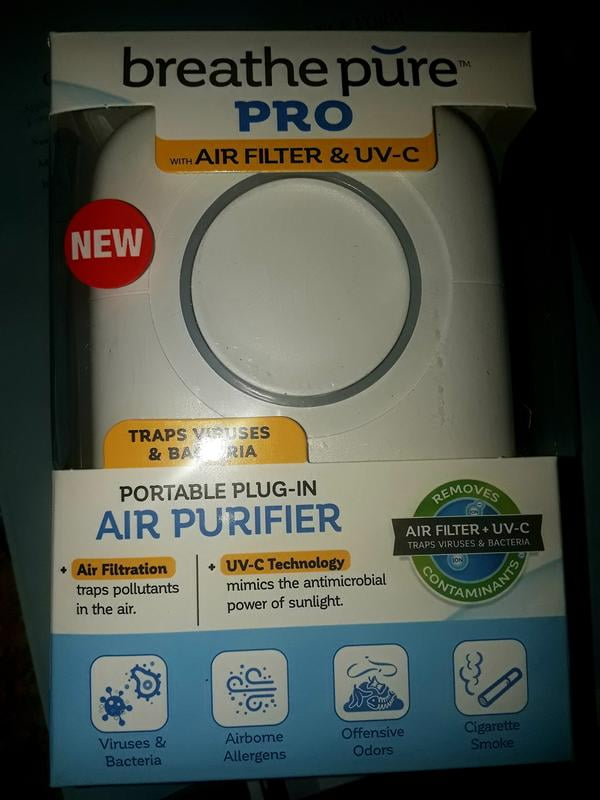 Customer reviews for Breathe Pure Air Purifier Pro Walmart