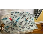 Minecraft Video Game Isometric Characters Kids Full Fitted Sheet Set ...