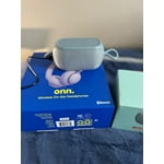 Onn+ Small Rugged Bluetooth Waterproof Portable Speaker Blue with 10 ...