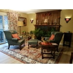 Unique Loom Antheia Utopia Rug Light Blue/Burgundy 2' 7" x 10' Runner ...