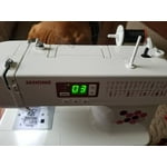 Janome C30 Computerized Sewing Machine, 30 Stitches, Easy Read LCD ...