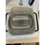 Oneida 5 Quart Stainless Steel Colander with Non-Slip Handles, Over the ...