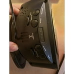 Sharp LED Digital Alarm Clock, Swivel Base, Silver Case, Red Display ...