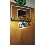 Majik Slam Dunk Basketball Over Door Mini Hoop, Pro-Style 18.5in ...