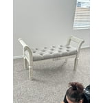 Ashley Signature Design Realyn Upholstered Entryway Wood Accent Bench ...