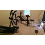 Marcy Standard Weight Bench, Butterfly Attachment & Leg Developer ...