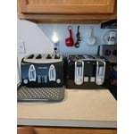 Black & Decker 4-Slice Toaster, Extra Wide Slots, Bagel & Frozen ...