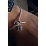 Pandora 797200 Sterling Silver Spiritual Dreamcatcher Dangle Charm ...