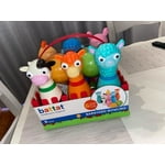 Battat Barnyard Bowling Set with 6 Farm Animal Pins 2 Balls, Toddler ...