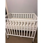 Delta Children Lee Portable Folding Mini Crib with 1.5-Inch Mattress ...