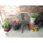 Bright Creations Metal Rolling Plant Stand Base 10.6 Inch with Wheels ...