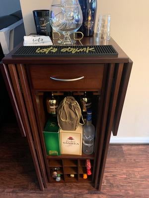 Newport Expandable Bar Cabinet | Cabinets Matttroy