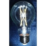 Merkury Innovations A19 WiFi LED Smart Bulb 60W Glass Vintage Edison ...